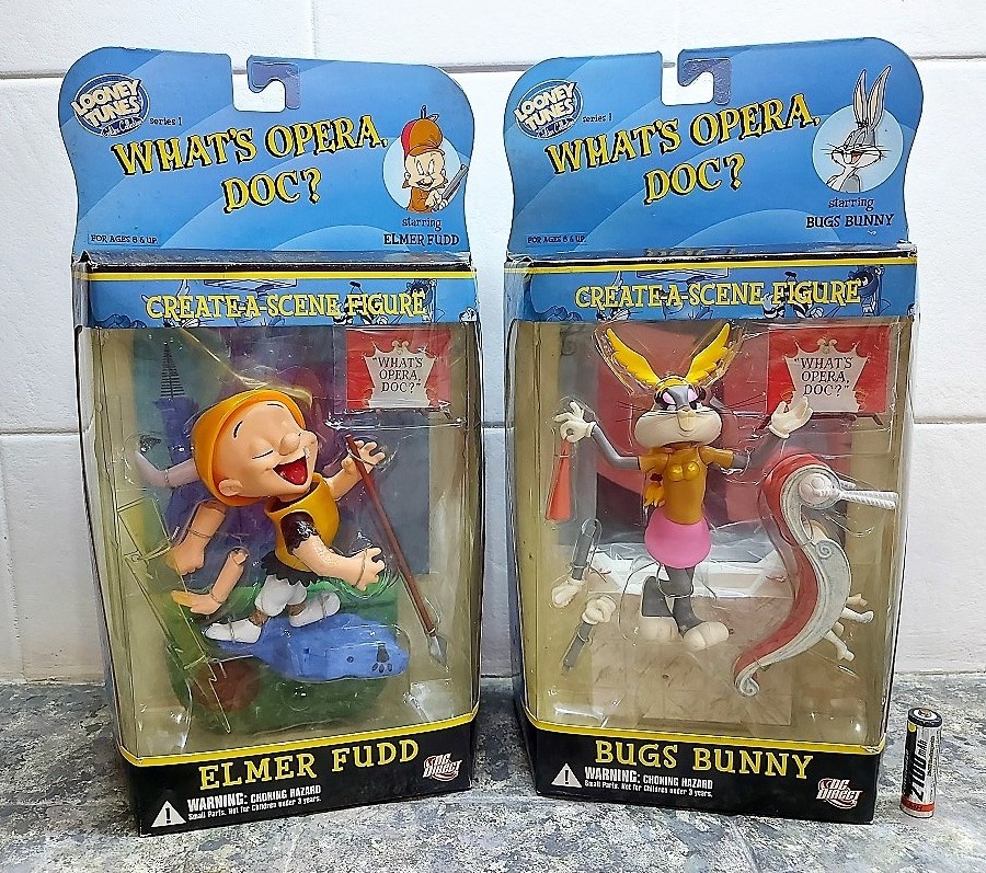WHAT'S OPERA DOC? SET - Looney Tunes Create-A- Scene Figures Series ...