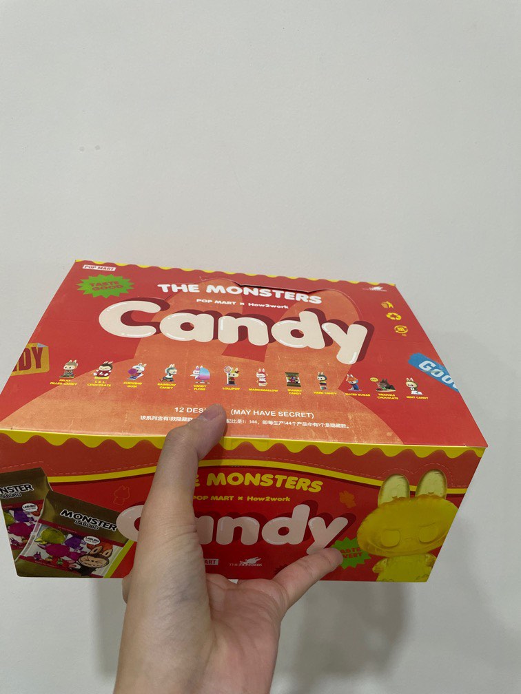 WTS POP MART MONSTERS CANDY FULL SET, Hobbies & Toys, Toys & Games on ...