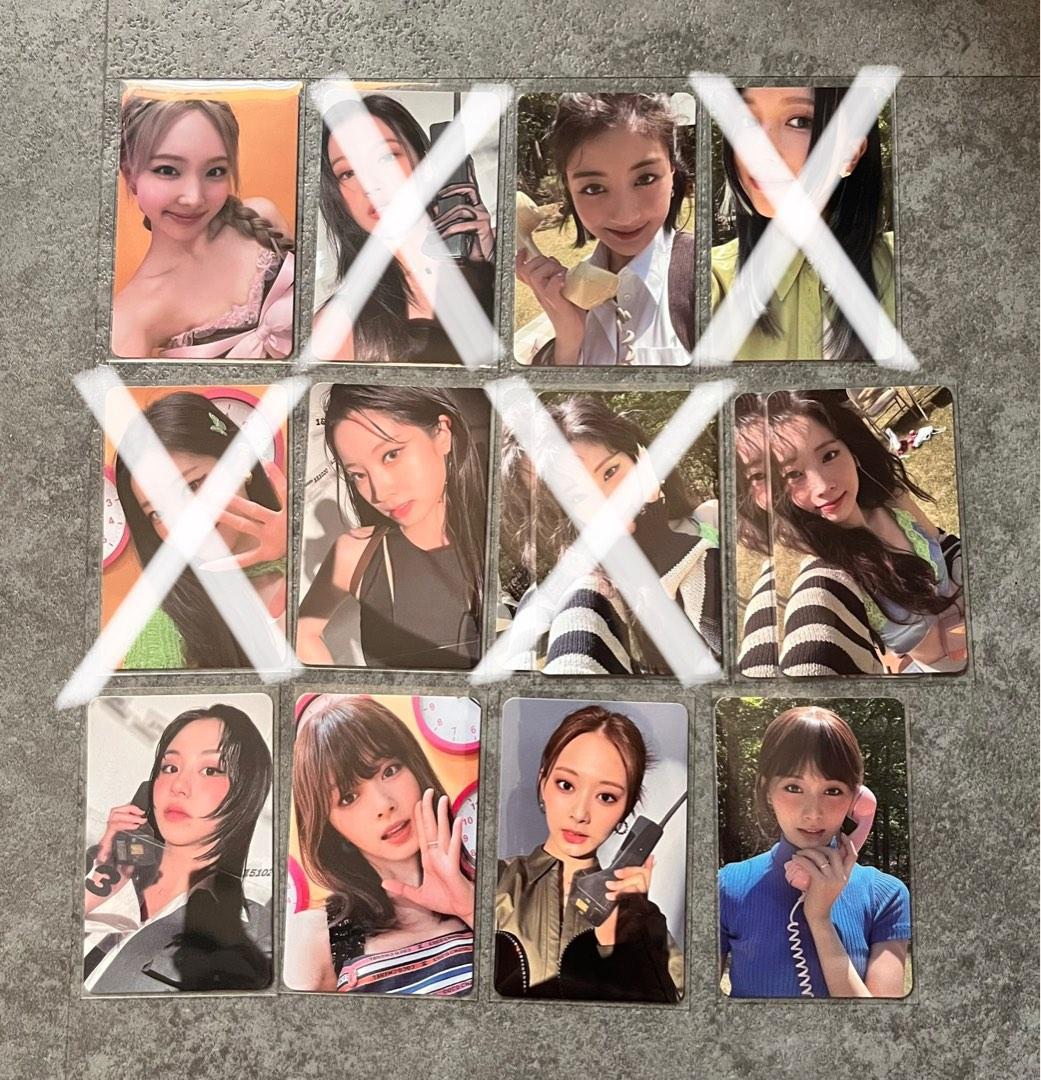 [WTT/NFS] twice between 1&2 album photocards inclusions nayeon jeongyeon momo sana jihyo mina ...