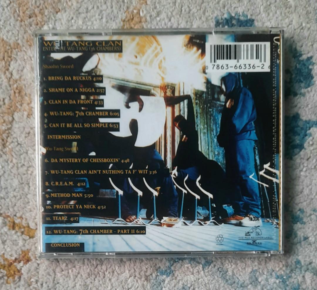 Wu-Tang Clan - Enter The Wu-Tang (36 Chambers), Hobbies & Toys, Music ...