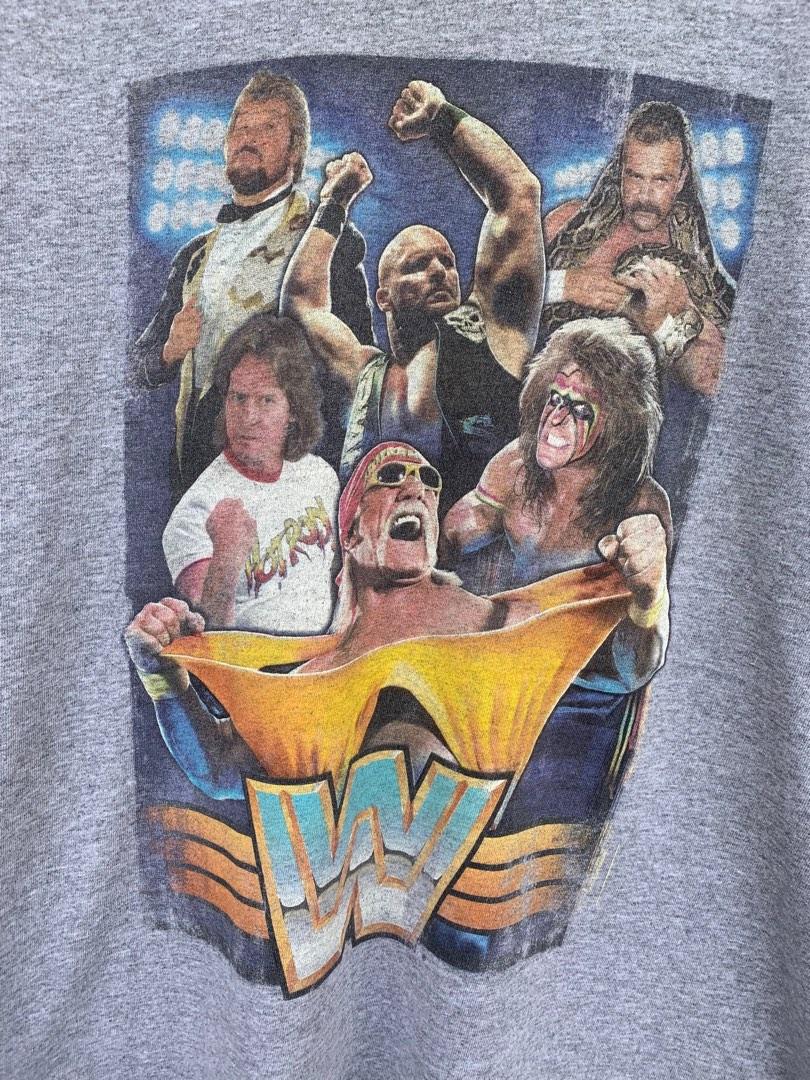 WWF Wrestlemania Tshirt, Men's Fashion, Tops & Sets, Tshirts & Polo ...