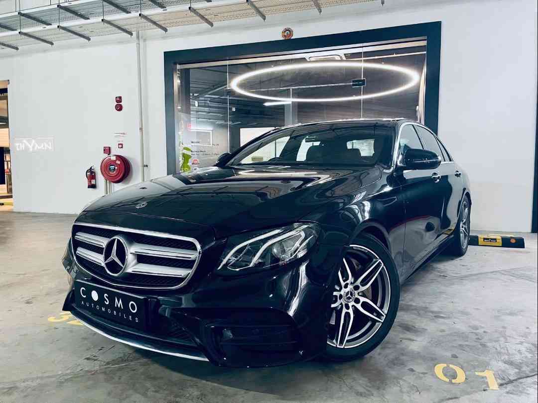 MERCEDES BENZ E200 AMG LINE AUTO, Cars, Used Cars on Carousell
