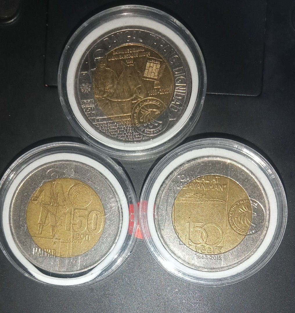 10 Piso Commemorative Coins, Hobbies & Toys, Memorabilia & Collectibles ...