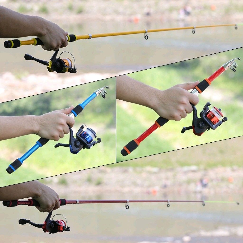 1.8m pen rod fishing sets, Sports Equipment, Fishing on Carousell