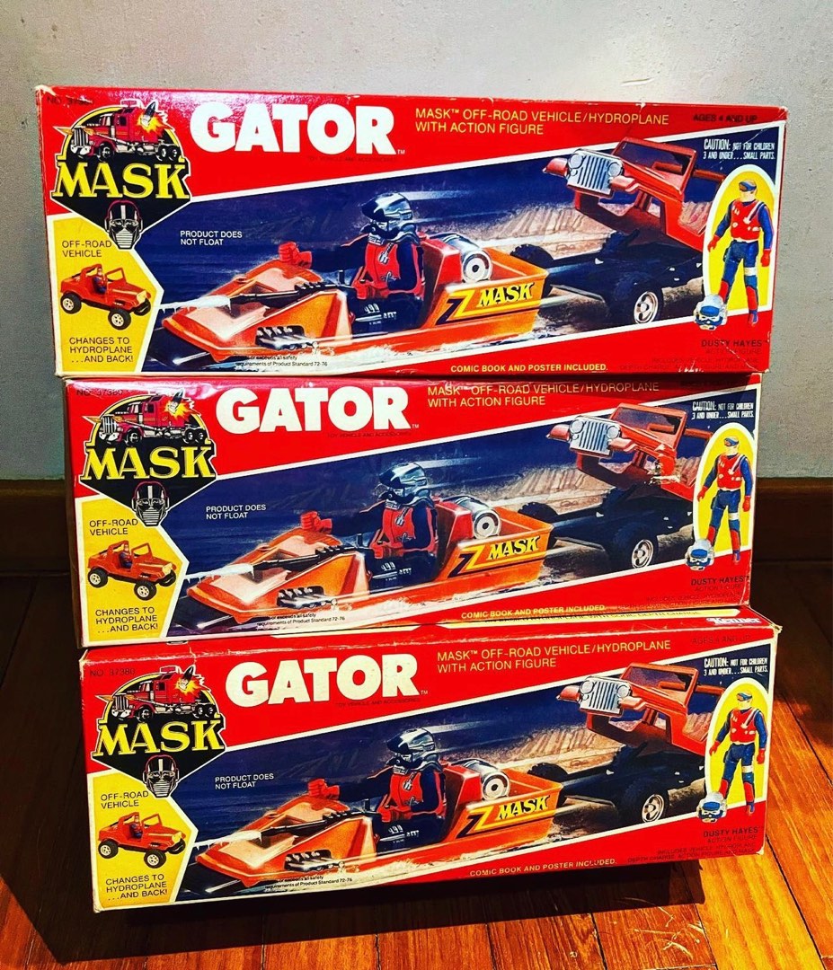 1985 Kenner MASK Gator USA box! Unused MINT, Hobbies & Toys ...