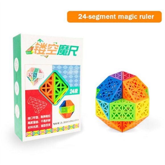 24 Segment Magic Ruler Puzzle, Hobbies & Toys, Toys & Games on Carousell