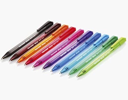 25 PC SET PAPERMATE Ink Joy Ballpoint Pens Ultra Smooth Ink 100RT ...