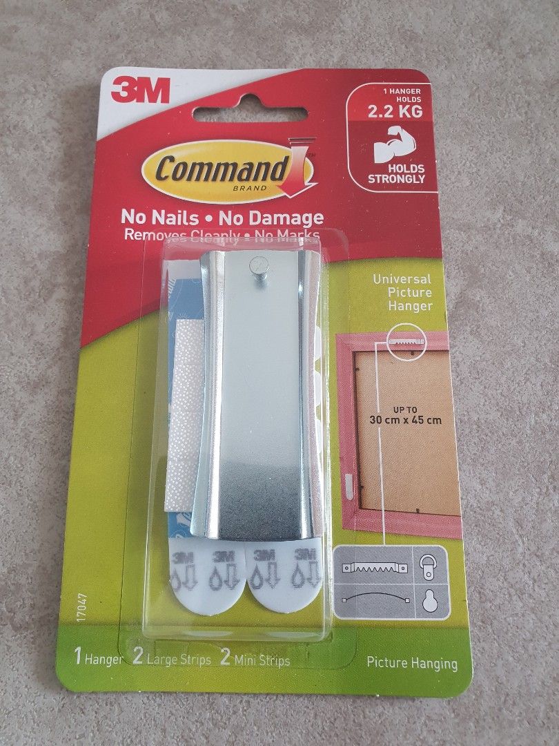 3M Command Universal Picture Hanger, Furniture & Home Living, Home ...