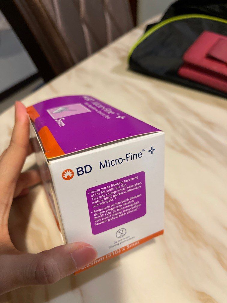 5mm- BD microfine needle, Health & Nutrition, Medical Supplies & Tools ...
