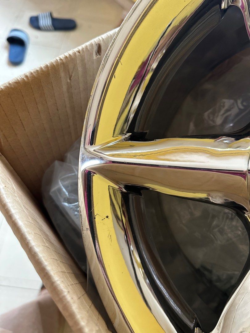 6 spoke star rims, Car Accessories, Tyres & Rims on Carousell