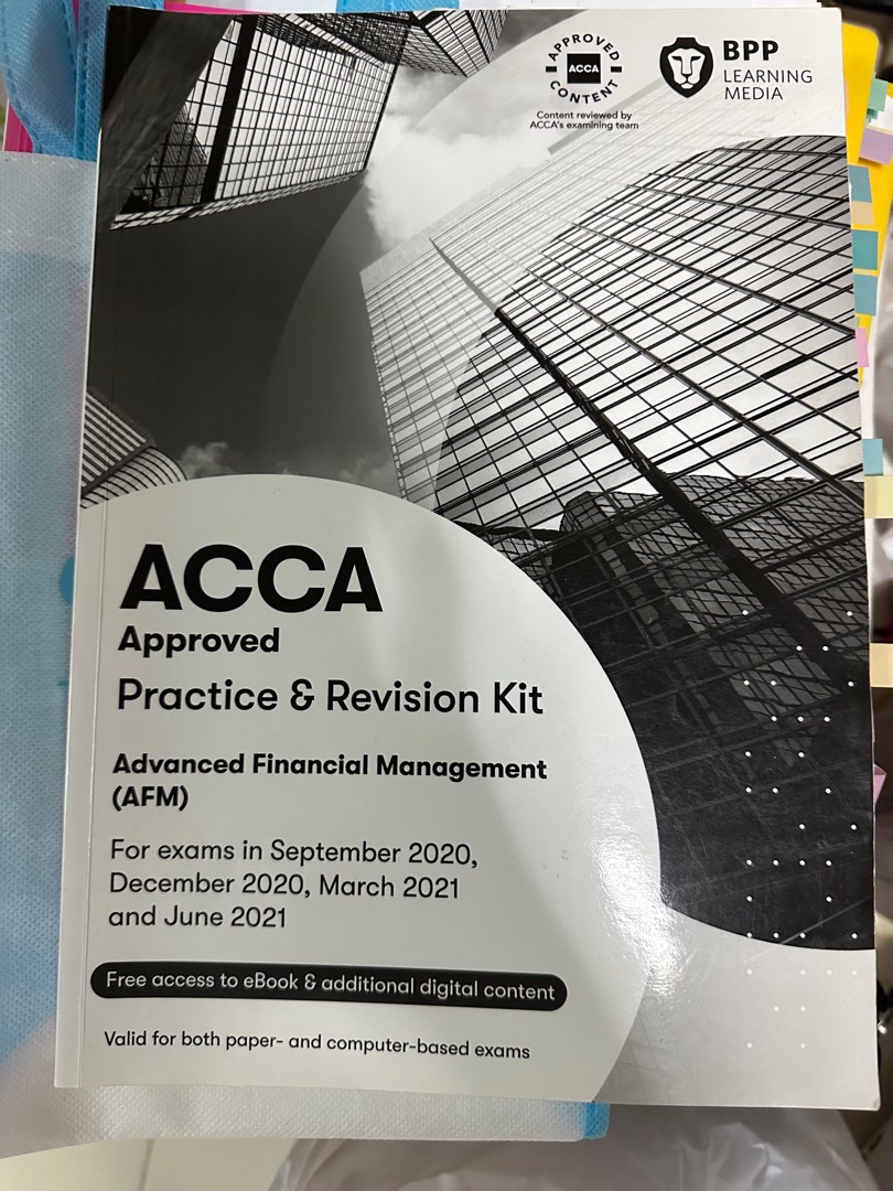 ACCA AFM Revision Kit, Hobbies & Toys, Books & Magazines, Assessment ...