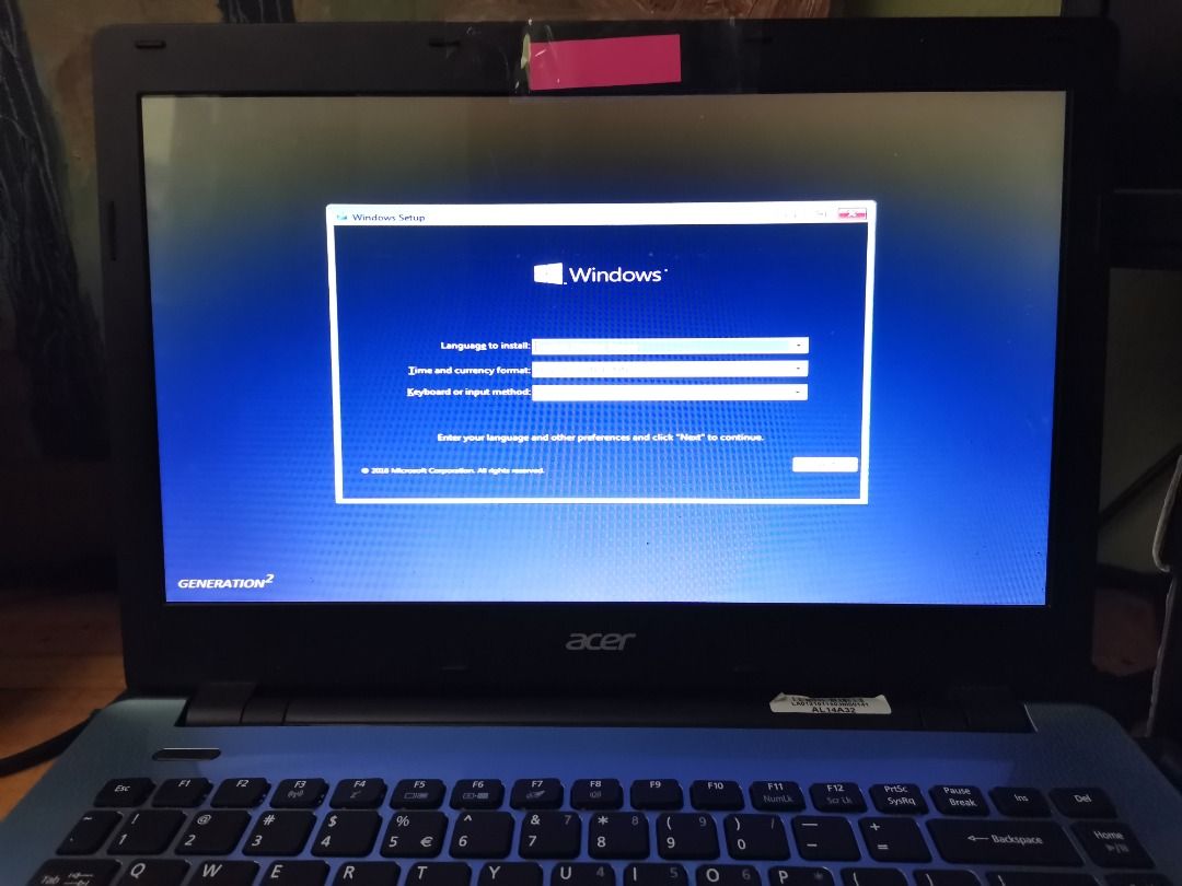 ACER E5-411 UEFI WIN 11 reformat | Repair Baiki Upgrade MacBook PRO AiR ...