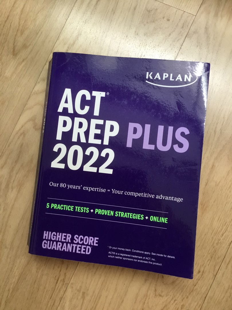 ACT prep plus 2022 - covers all topics with answers, Hobbies & Toys, Books & Magazines ...
