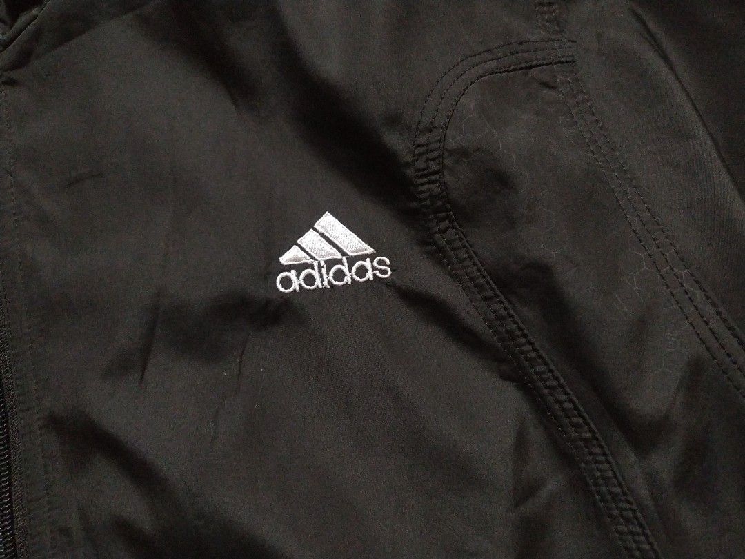 Adidas Track Jacket Early 2000s, Men's Fashion, Activewear on Carousell