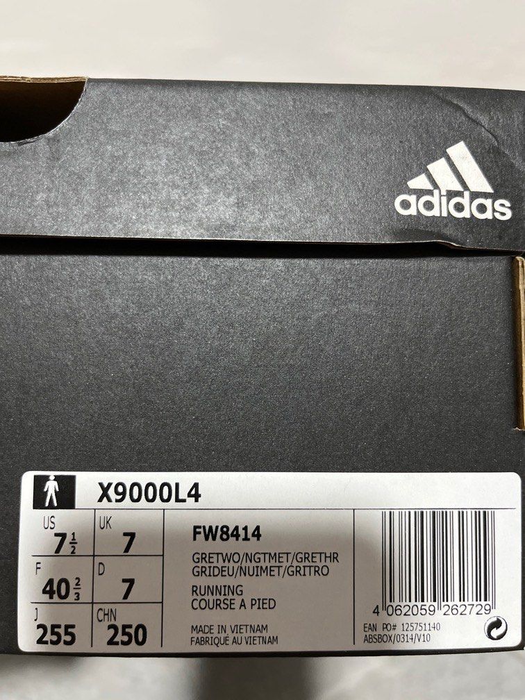 Adidas X9000L4, Men's Fashion, Footwear, Sneakers on Carousell