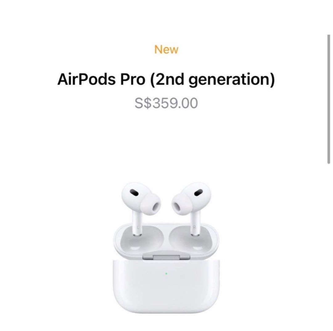 AirPods Pro ( 2nd Gen ) New, Audio, Earphones on Carousell