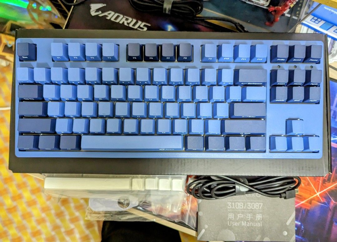 AKKO 3087 SP Ocean Star Edition Mechanical Keyboard, Computers & Tech ...