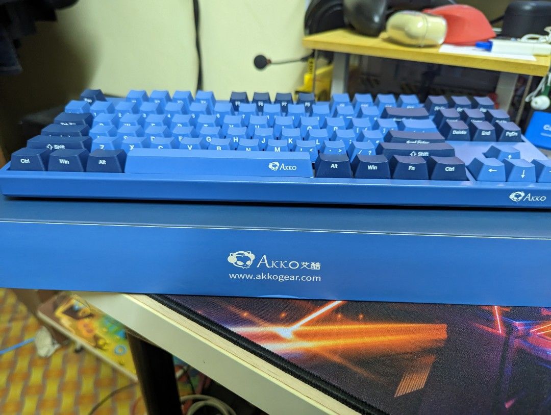 AKKO 3087 SP Ocean Star Edition Mechanical Keyboard, Computers & Tech ...
