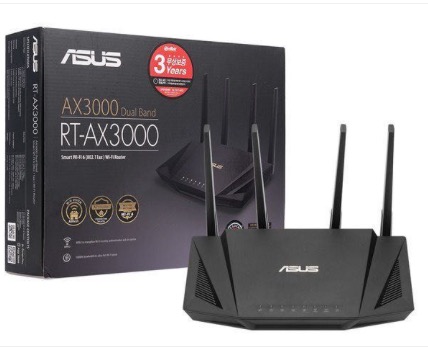 ASUS RT-AX3000 Router (3 weeks old), Computers & Tech, Parts ...