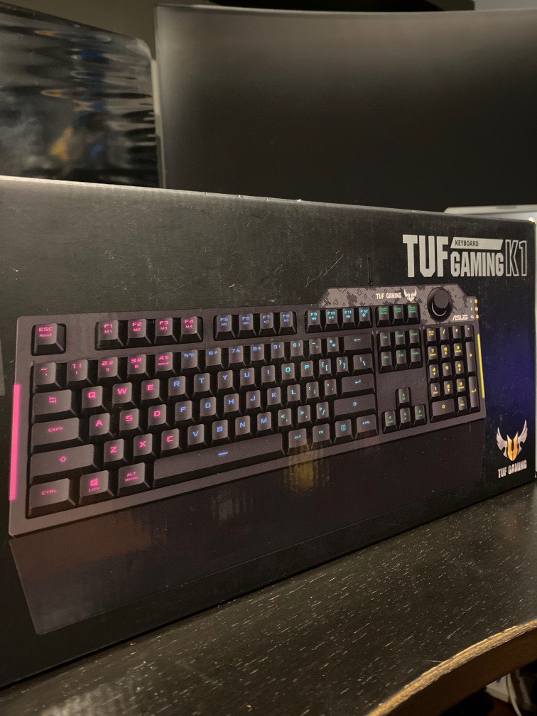 Asus TUF Gaming keyboard K1, Computers & Tech, Parts & Accessories ...