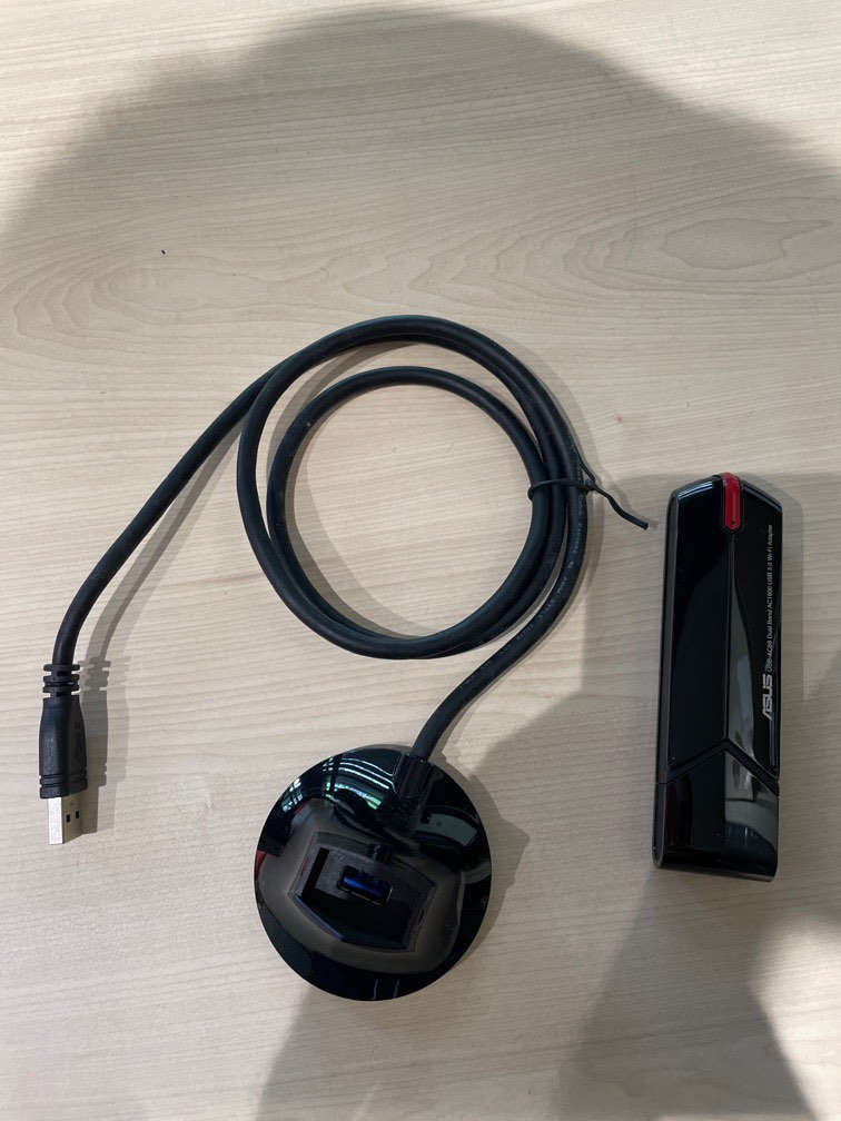 Asus USB-AC68 Wireless-AC1900 USB Wi-Fi Adapter, Computers & Tech ...