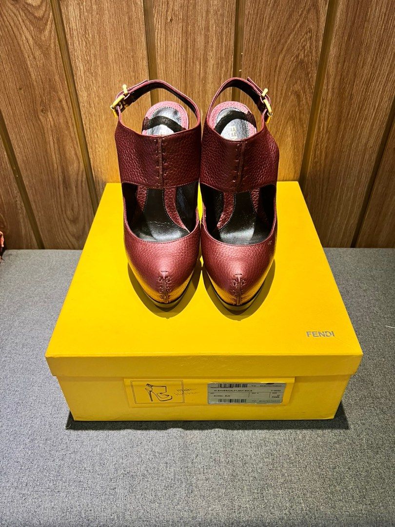 Authentic Fendi Platform Heels, Luxury, Sneakers & Footwear on Carousell