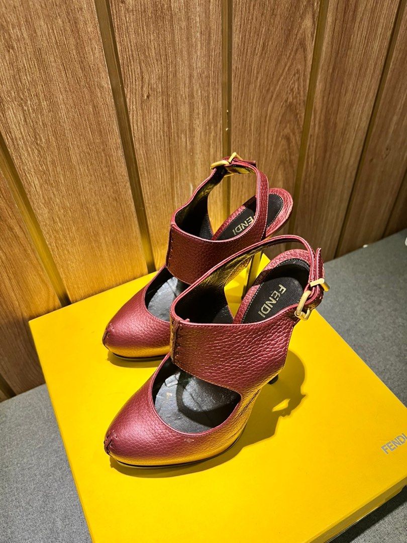 Authentic Fendi Platform Heels, Luxury, Sneakers & Footwear on Carousell