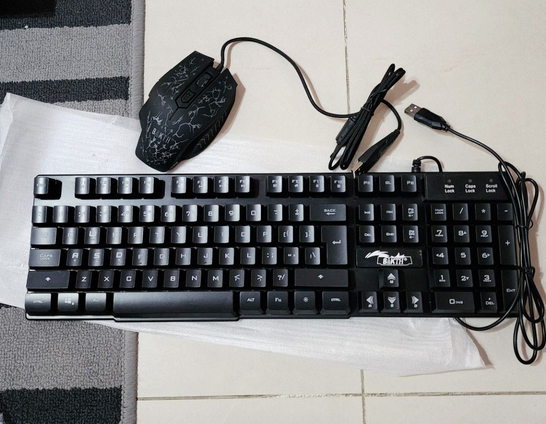 BAKTH Gaming Keyboard, Computers & Tech, Parts & Accessories, Computer Keyboard on Carousell