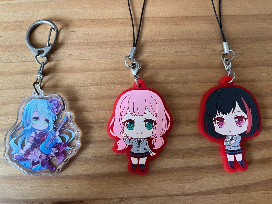 Bang Dream Gachapon Keychain Bandori Sayo Hikawa Himari Uehara Ran ...