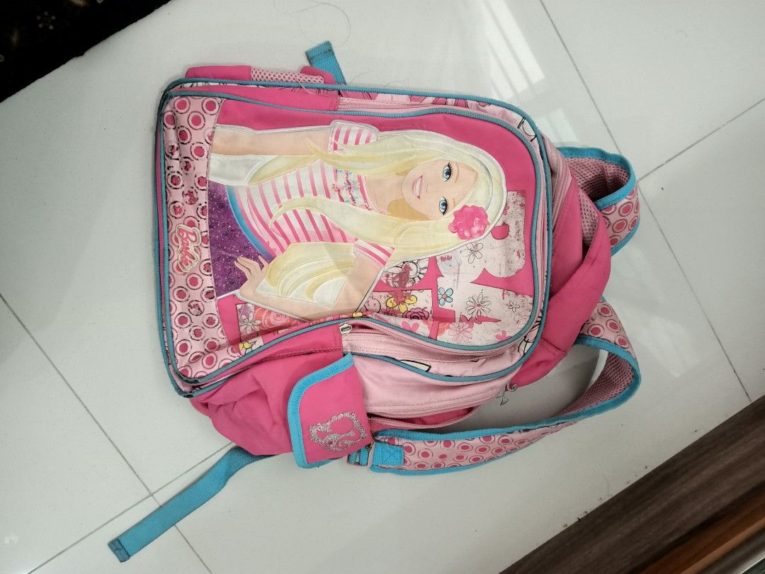 Barbie backpack, Babies & Kids, Babies & Kids Fashion on Carousell