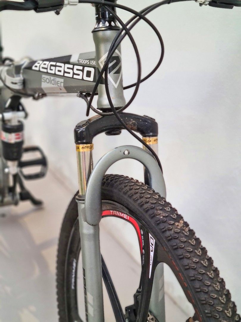 Begasso foldable full suspension mountain bike, Sports Equipment ...
