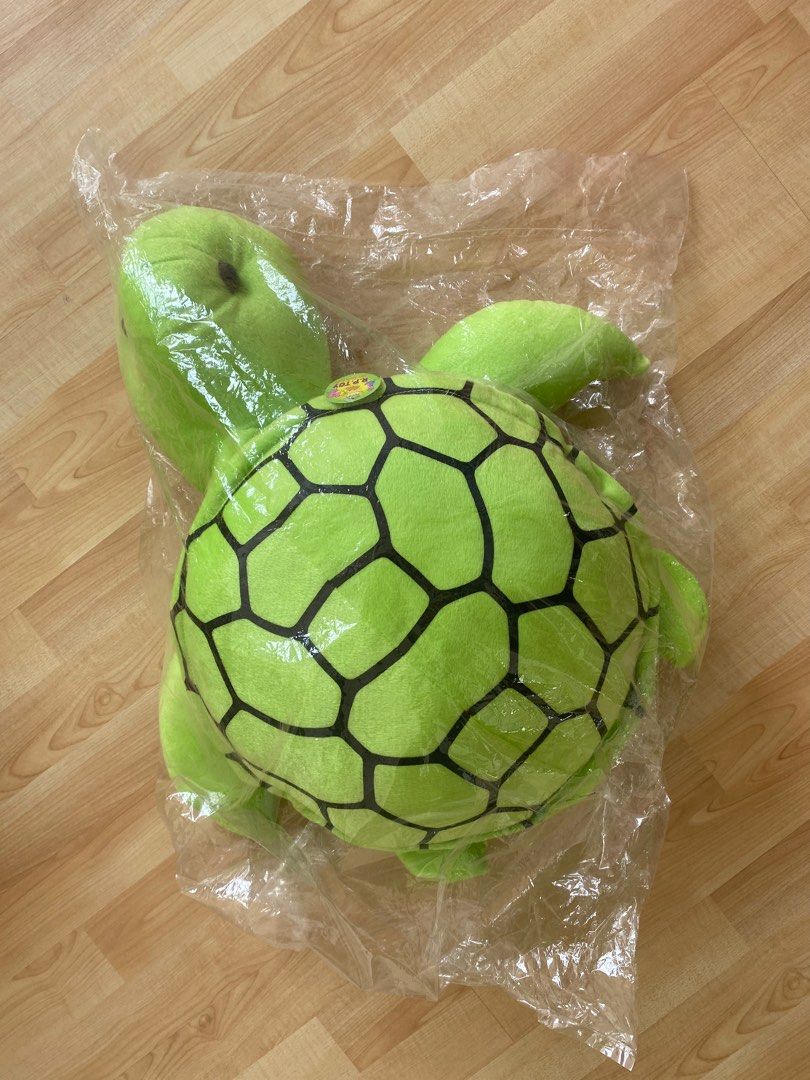 Big Turtle Plushie, Hobbies & Toys, Toys & Games on Carousell