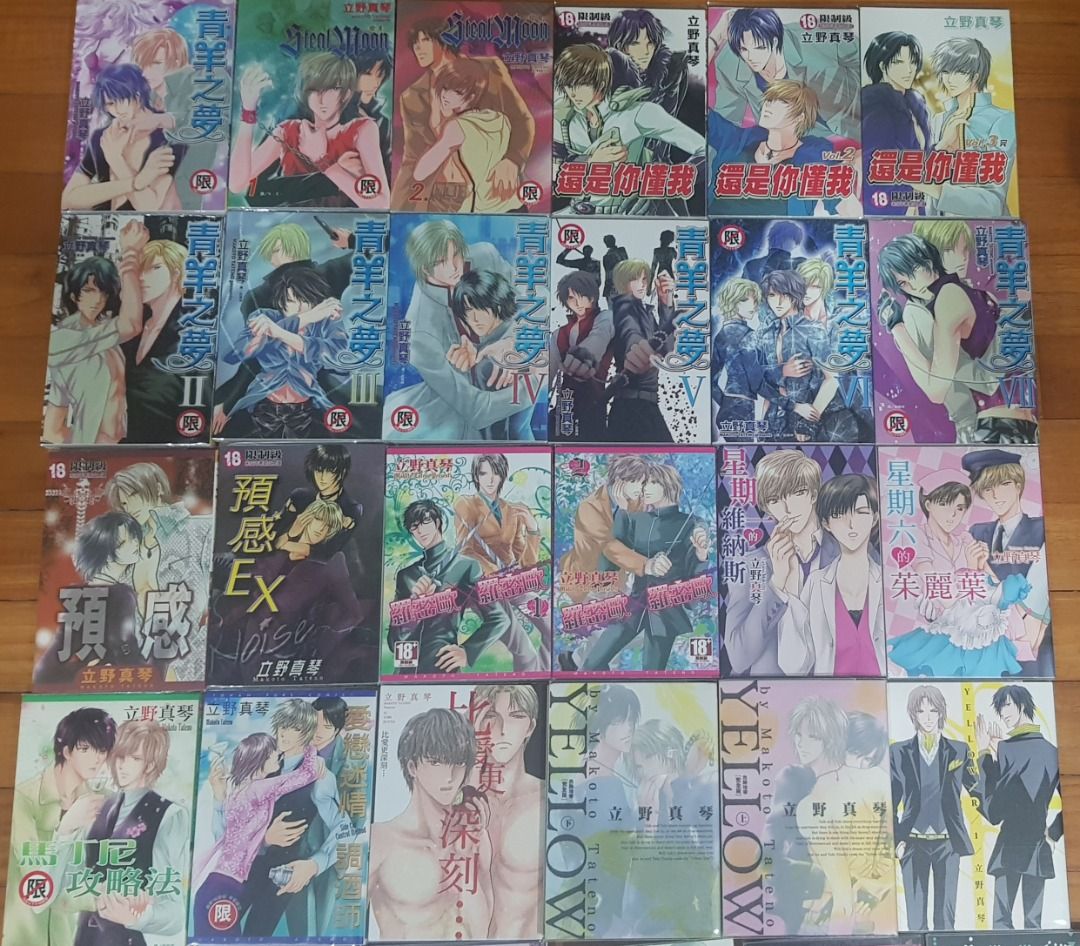 BL Yaoi Manga (Mint) Kousaka Tohru/Mayama Jun/Nakamura Shungiku/Nitta Yuuka/Ooya Kazumi/Shima ...
