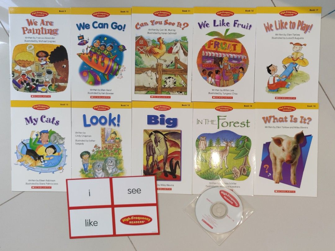 [BN] Scholastic High Frequency Readers, Hobbies & Toys, Books ...