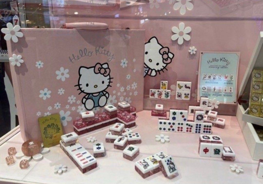 BNIB Hello Kitty Mahjong Solitaire Set NTUC FairPrice Xtra Singapore ...
