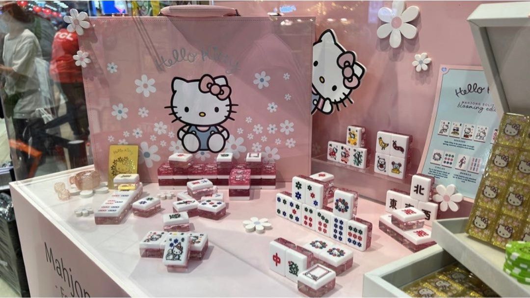 [BNIB] Hello Kitty Mahjong Tiles FairPrice NTUC FairPrice Hello Kitty ...