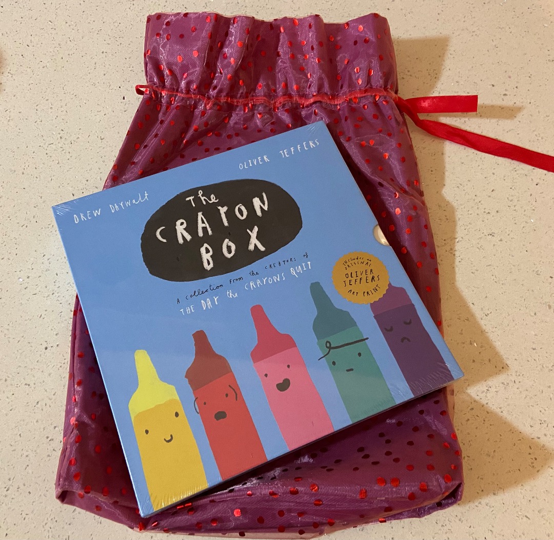 BNIB The Crayon Box: The Day the Crayons Quit Slipcased edition ...