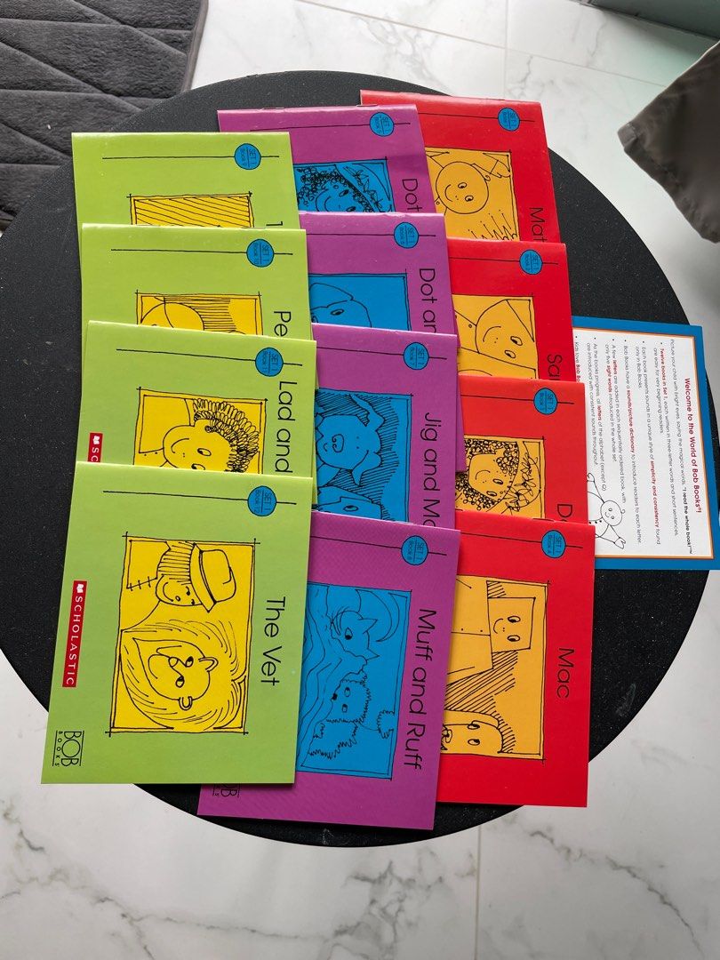 Bob books Set 1 - Beginning Readers, Hobbies & Toys, Books & Magazines ...
