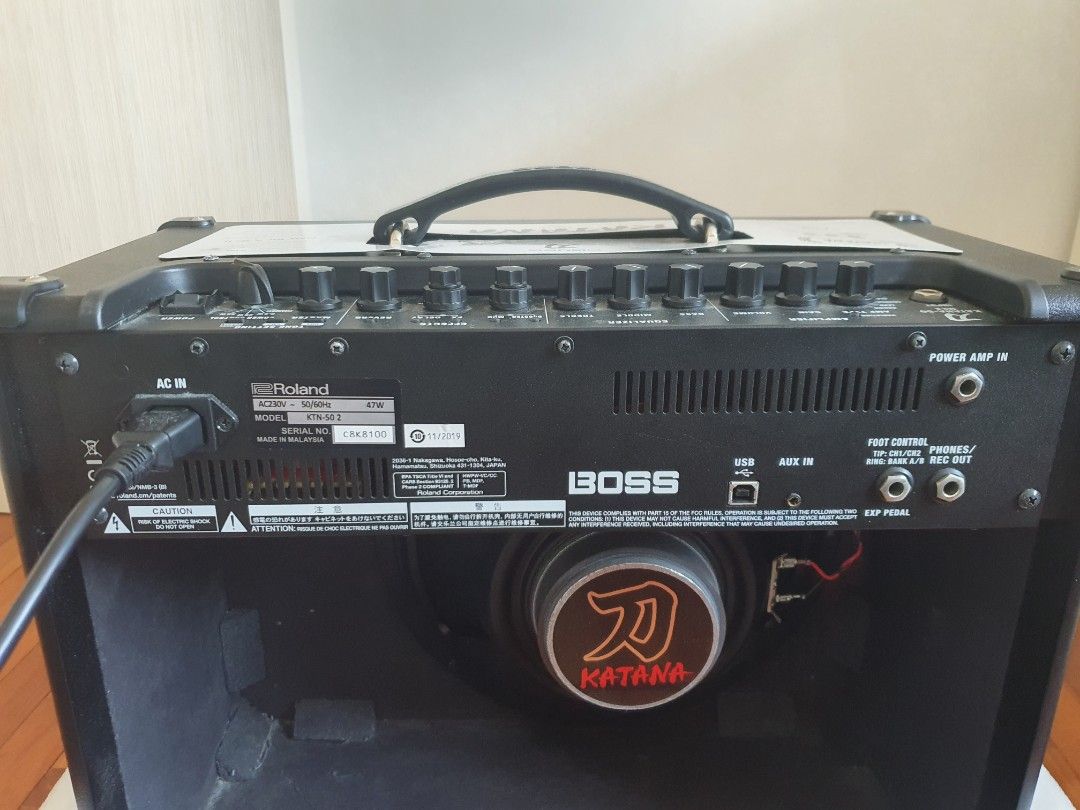 Boss Katana 50 MKII Guitar Amplifier, Audio, Soundbars, Speakers ...