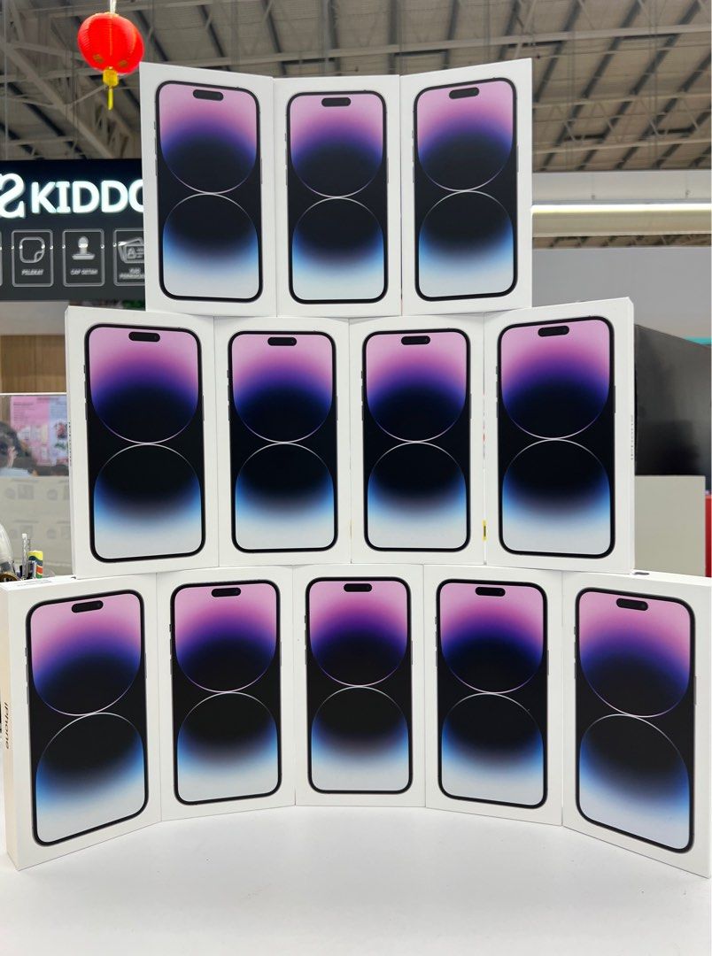 [BRAND NEW] ZP SET 14 PRO MAX 128/256GB DEEP PURPLE (ONE YEAR WARRANTY ...