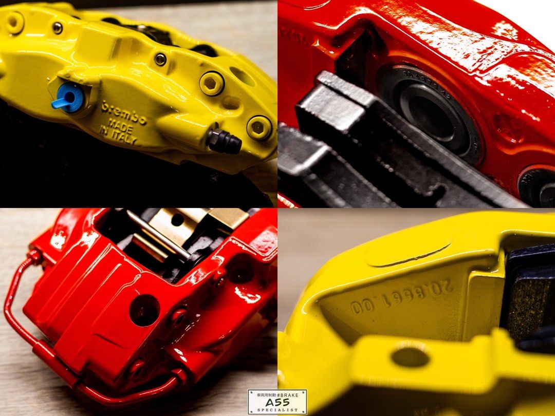 Brembo F40 Exclusive Mini 4 Pot Caliper Brake Kit : Honda Jazz / Fit ...