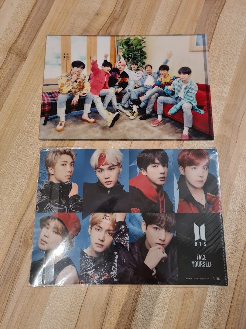 BTS A4 size files, Hobbies & Toys, Memorabilia & Collectibles, Fan ...