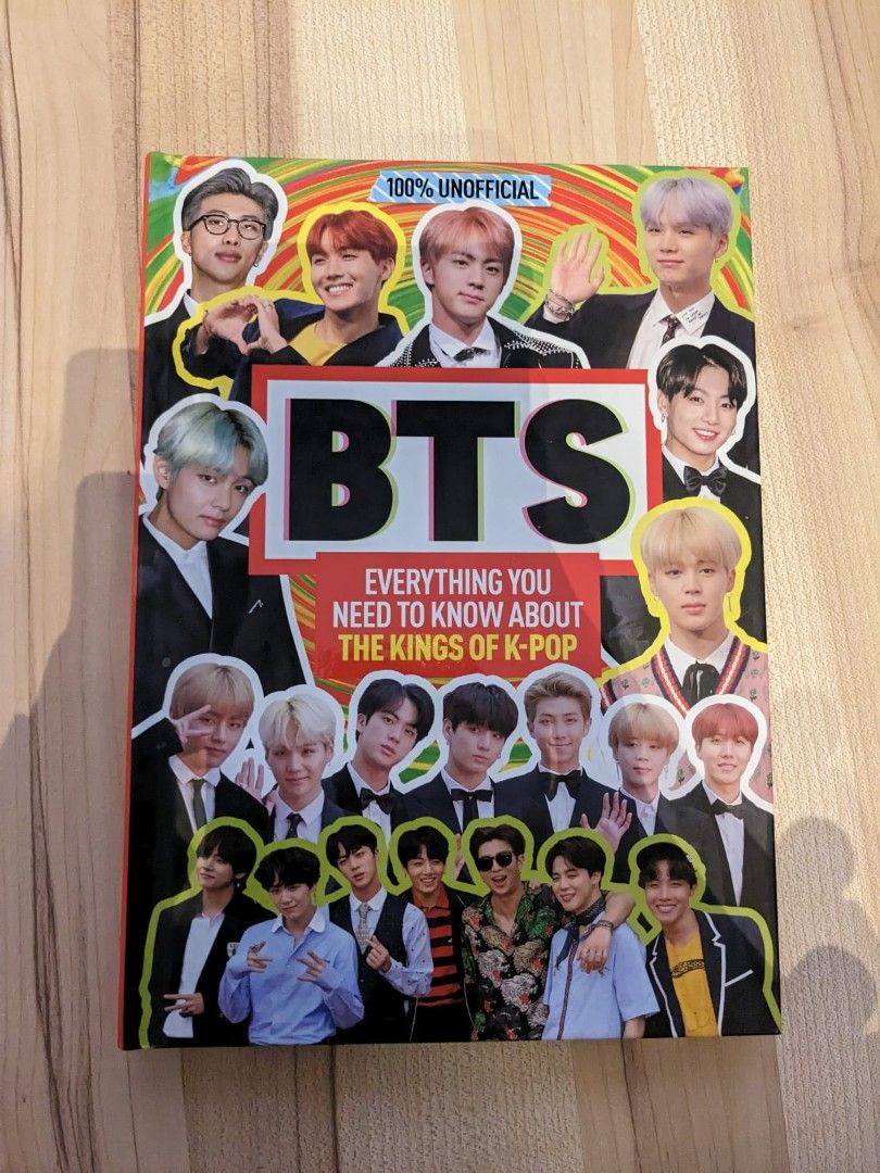 BTS The Kings of Kpop biography by Malcolm Mackenzie, Hobbies & Toys ...