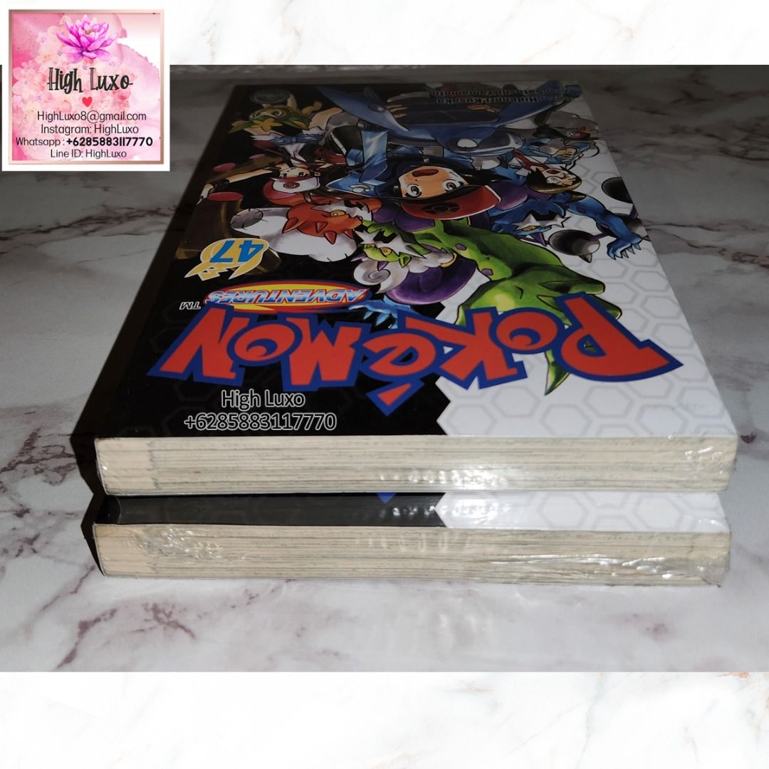 Buku Komik Pokemon Pokémon Adventures Vol 47 English Comic Book Manga ...