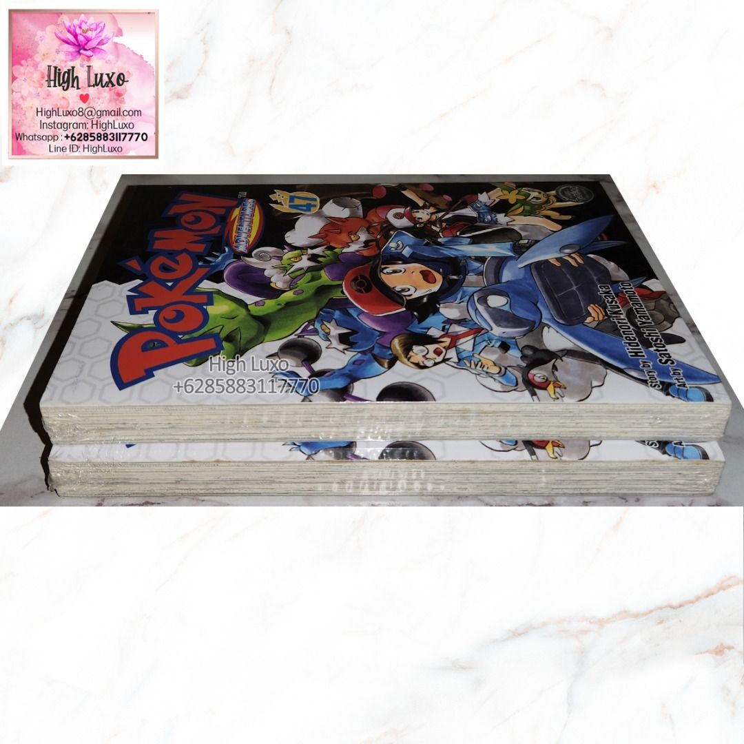 Buku Komik Pokemon Pokémon Adventures Vol 47 English Comic Book Manga ...