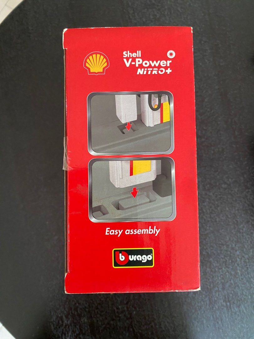 "BURAGO" Shell station self-assembly kit (model cars are not included ...