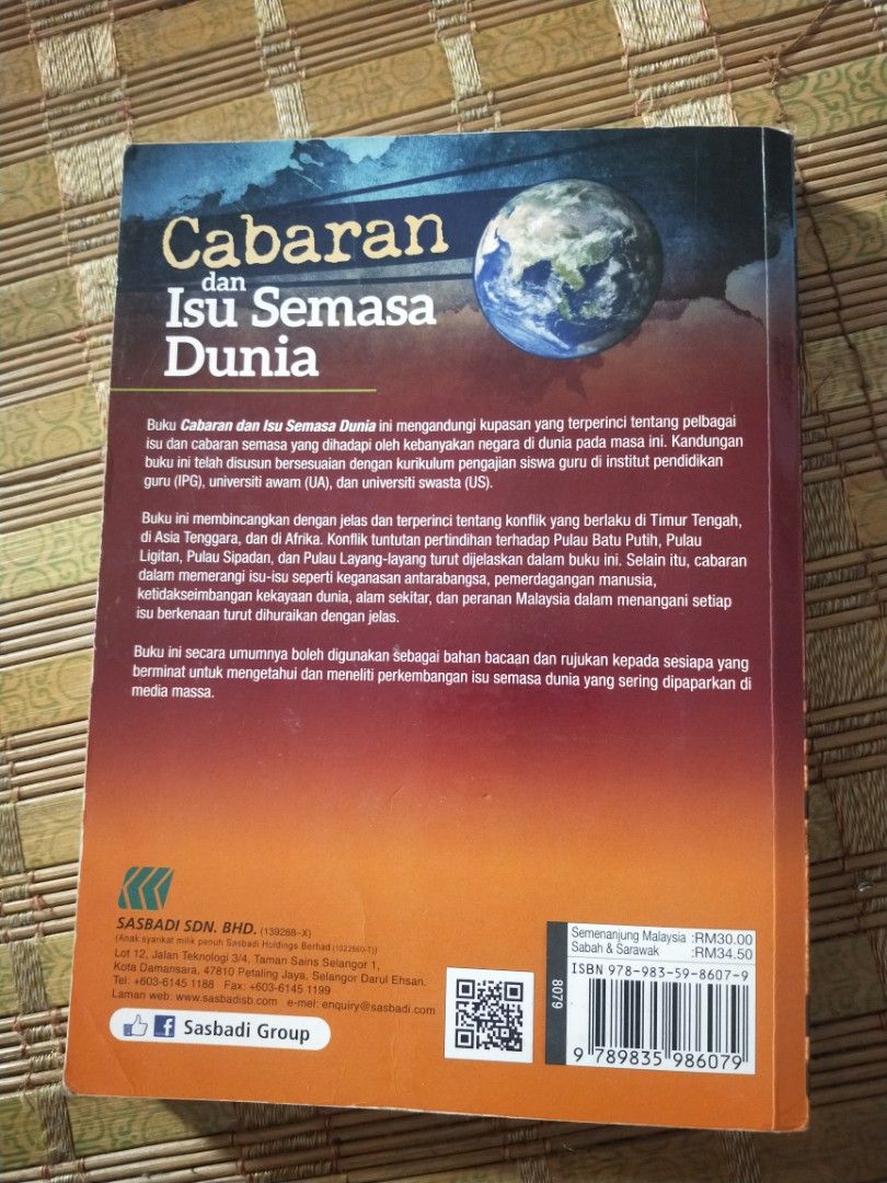 Cabaran dan Isu Semasa Dunia, Hobbies & Toys, Books & Magazines ...
