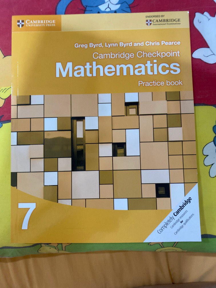 Cambridge checkpoint Mathematics 7 ( Practice book ), Hobbies & Toys ...