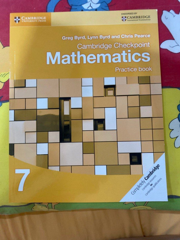 Cambridge checkpoint Mathematics 7 ( Practice book ), Hobbies & Toys ...