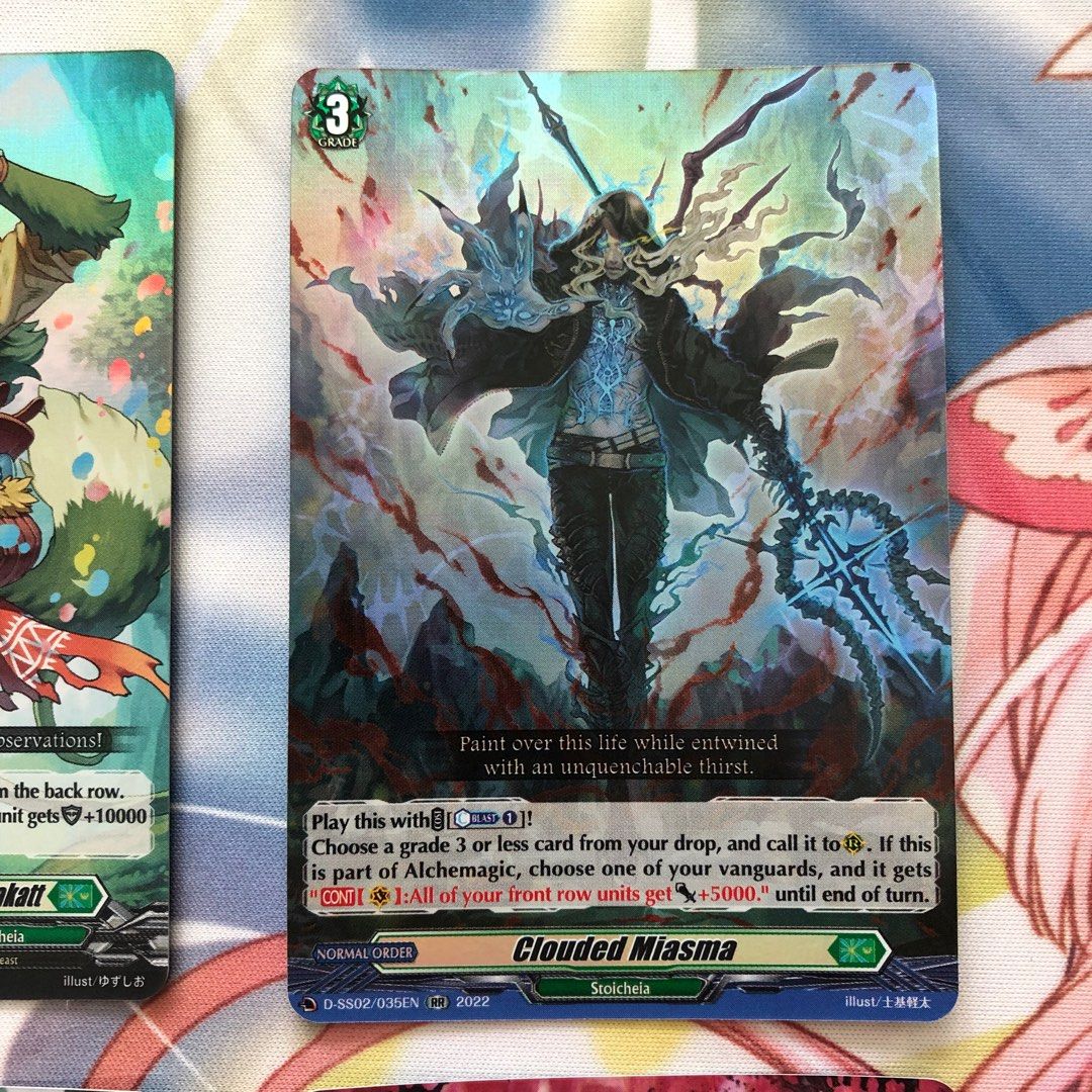 Cardfight Vanguard D-SS02 English Stoicheia, Hobbies & Toys, Toys ...